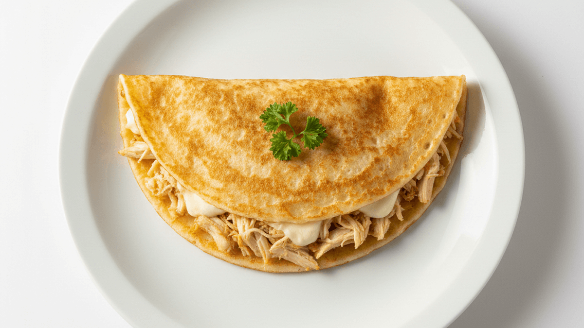 Tapioca recheada com frango e catupiry que derrete na boca — receita ...
